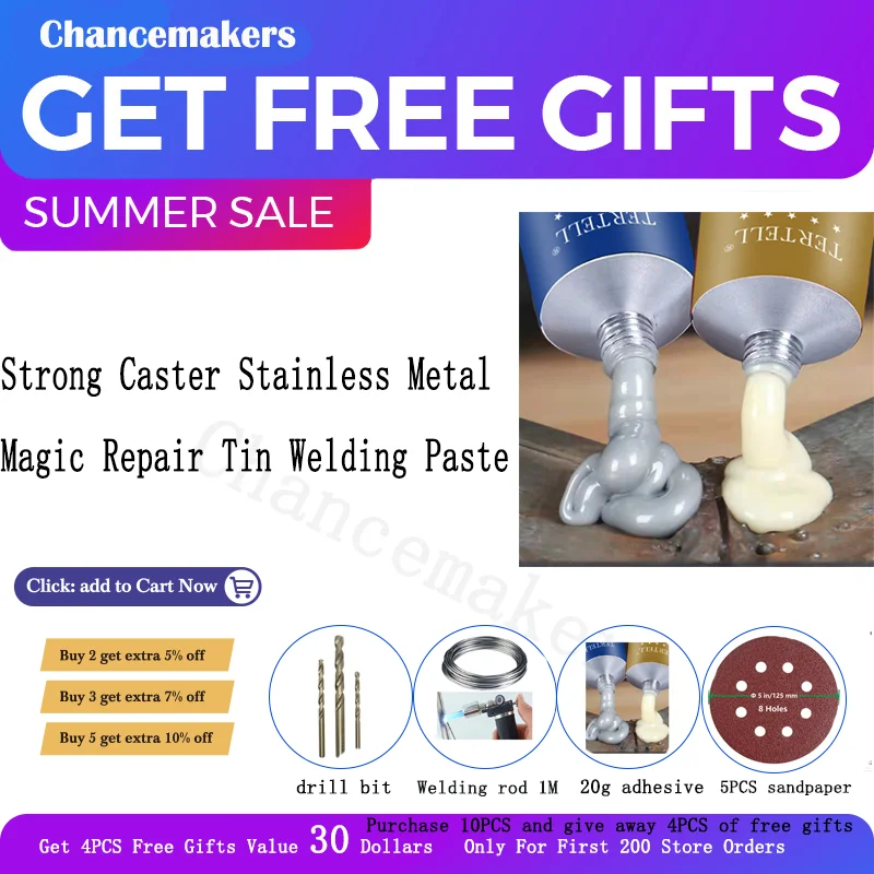 Strong-Caster-Stainless-Metal-Magic-Repair-Tin-Welding-Paste-Uv-Solder ...