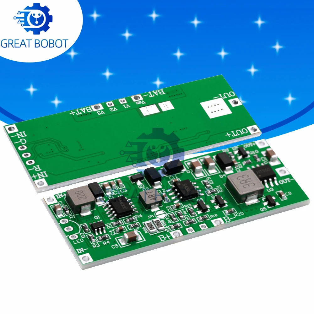 DC 12V 3A 24W 36W 3S Lithium Battery Pack UPS Module Charging ...