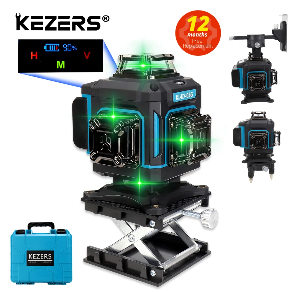 Remote Control Suitcase | 360 Green Laser Level | Laser Level Line | Li ...