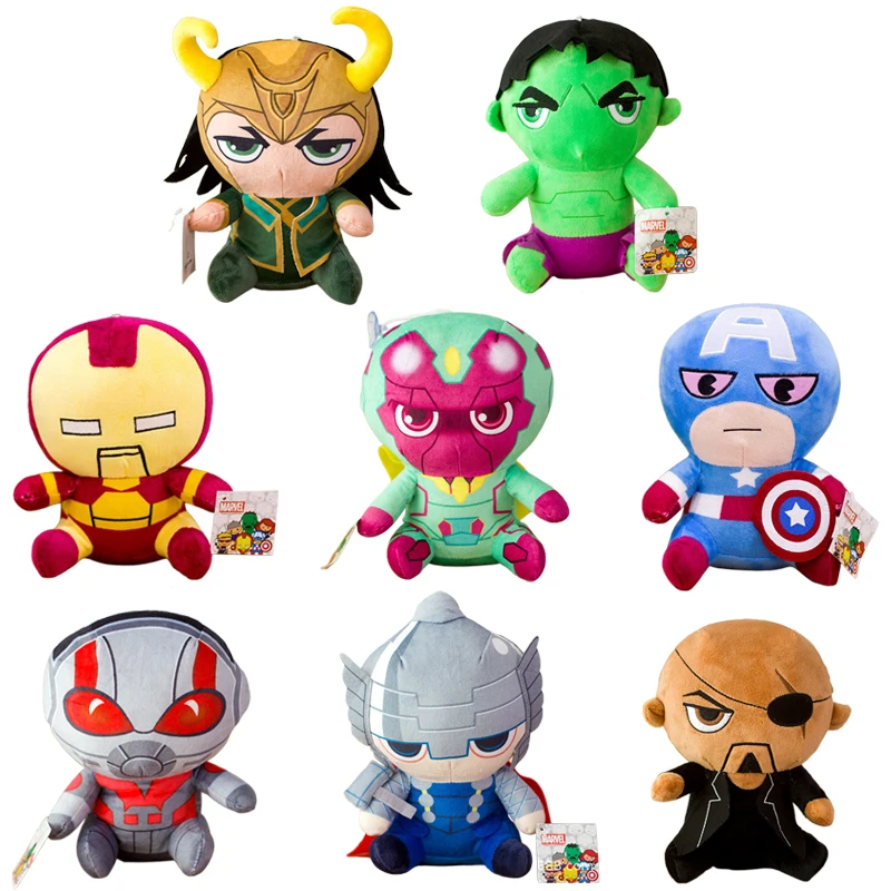 Disney-Marvel-Avengers-Plush-Toys-Captain-America-Spiderman-Iron-Man ...