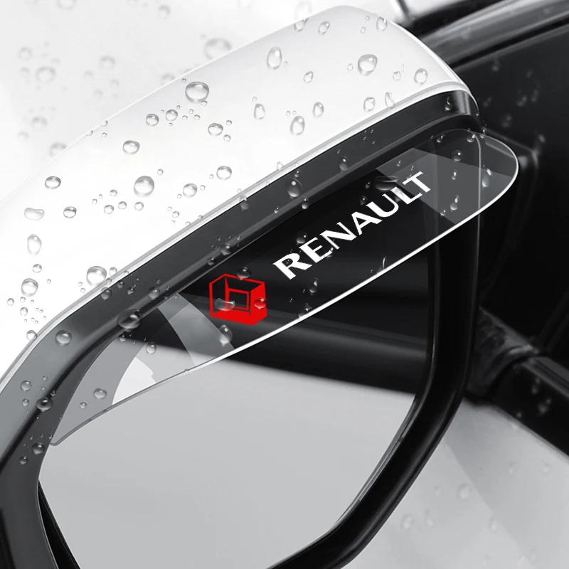 2PCS-Transparent-Car-Rearview-Mirror-Rain-Eyebrow-Visor-Cover-for ...