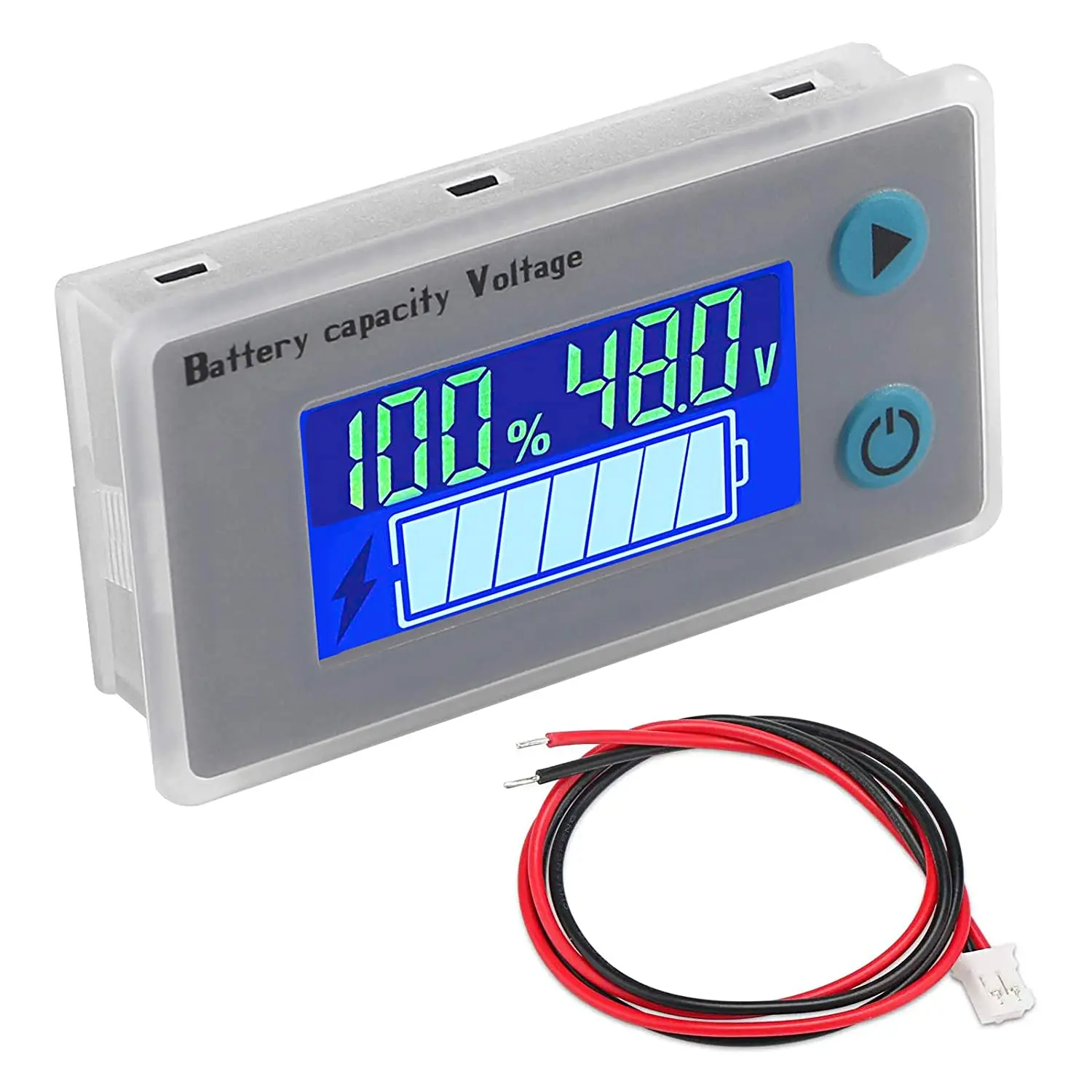 JS-C33-10-100V-Universal-Battery-Capacity-Tester-Voltage-Indicator-12V ...