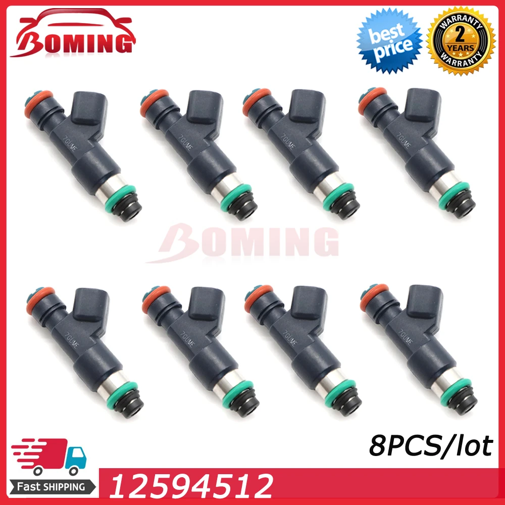 8pcs-lot-12594512-Fuel-Injector-For-Chevrolet-Avalanche-Express ...