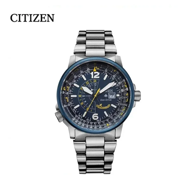 Original-Citizen-Genuine-Solar-Power-Men-s-Watch-Date-Display ...
