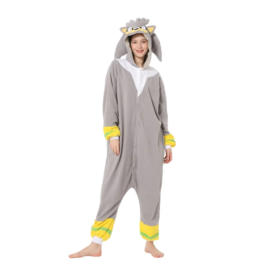 Pijama de invierno de dibujos animados de Sonic The Hedgehog para ...