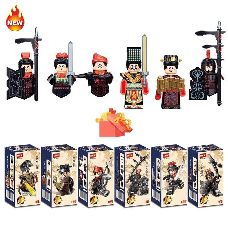 Chinese History Qin Dynasty Mini Figure Ying Zheng Swordsman Warrior ...