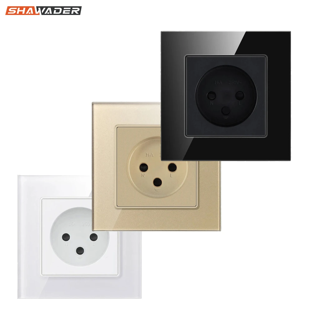 Israel-Wall-Power-Sockets-Electrical-16A-1-2-Outlets-Rectangular-PC ...