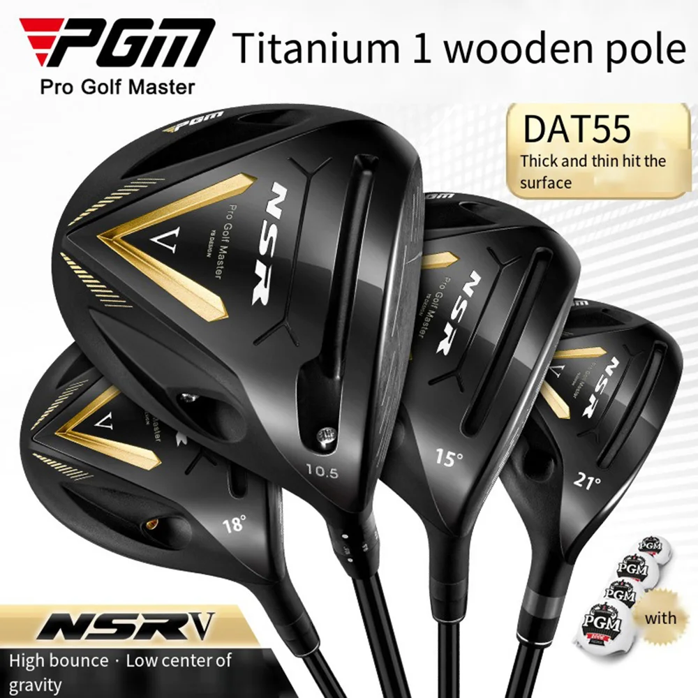 PGM Golf Clubs MG056,Men's Titanium Alloy Head Right Hand No. 1 Wooden ...
