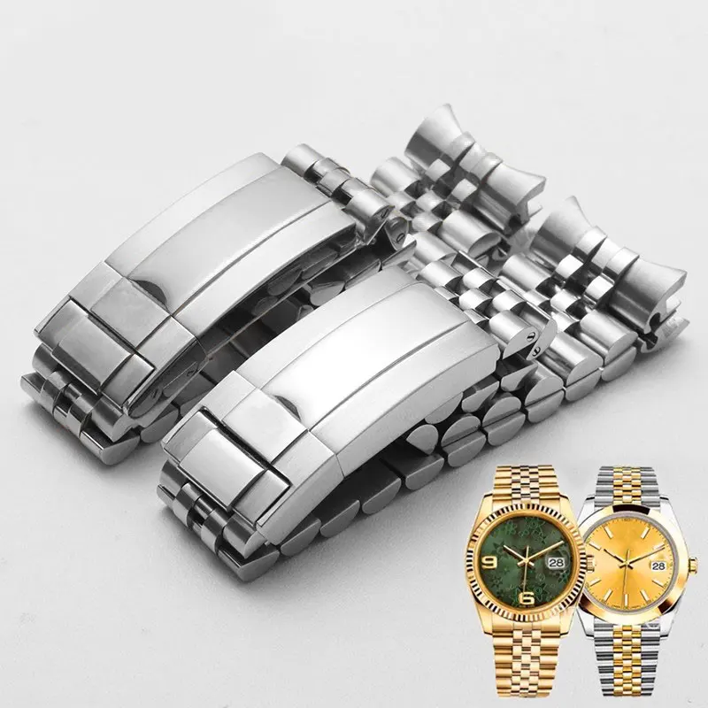 Watchband For Rolex Oyster Strap Perpetual Submariner Men Luxury watch ...