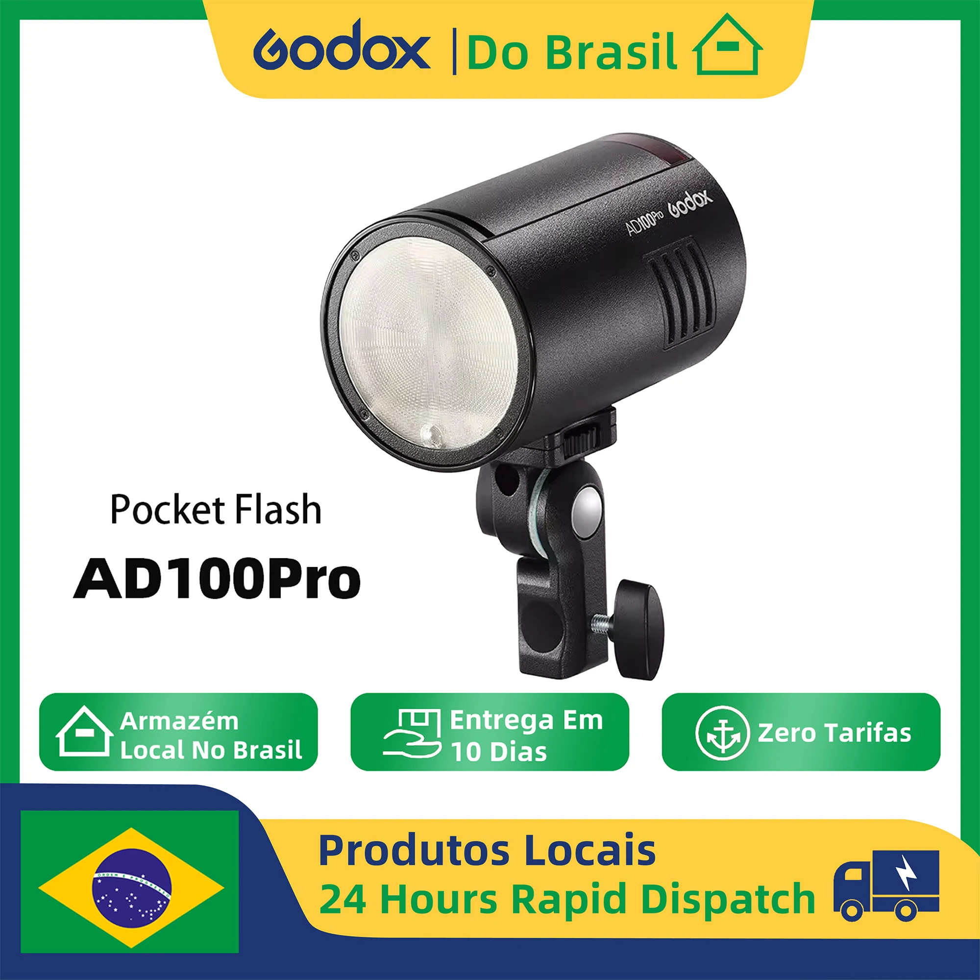 Godox-AD100Pro-TTL-Speedlight-Flash-ao-ar-livre-2-4G-Wireless-X-AD100 ...