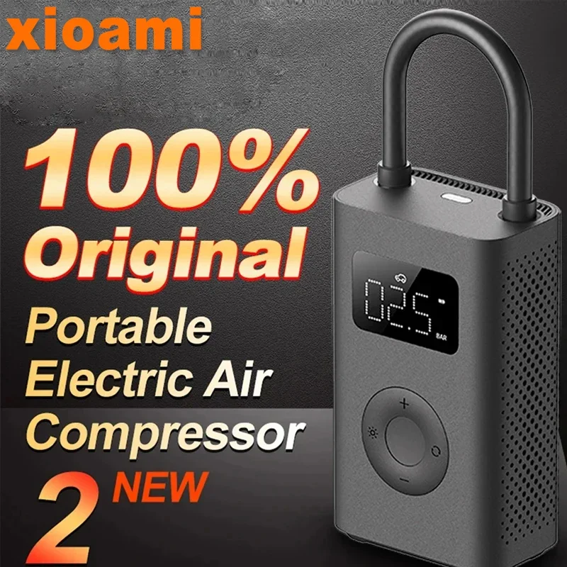 For-Xiaomi-Air-Pump-2-Electric-Air-Compressor-Led-Multitool-Pump-For ...