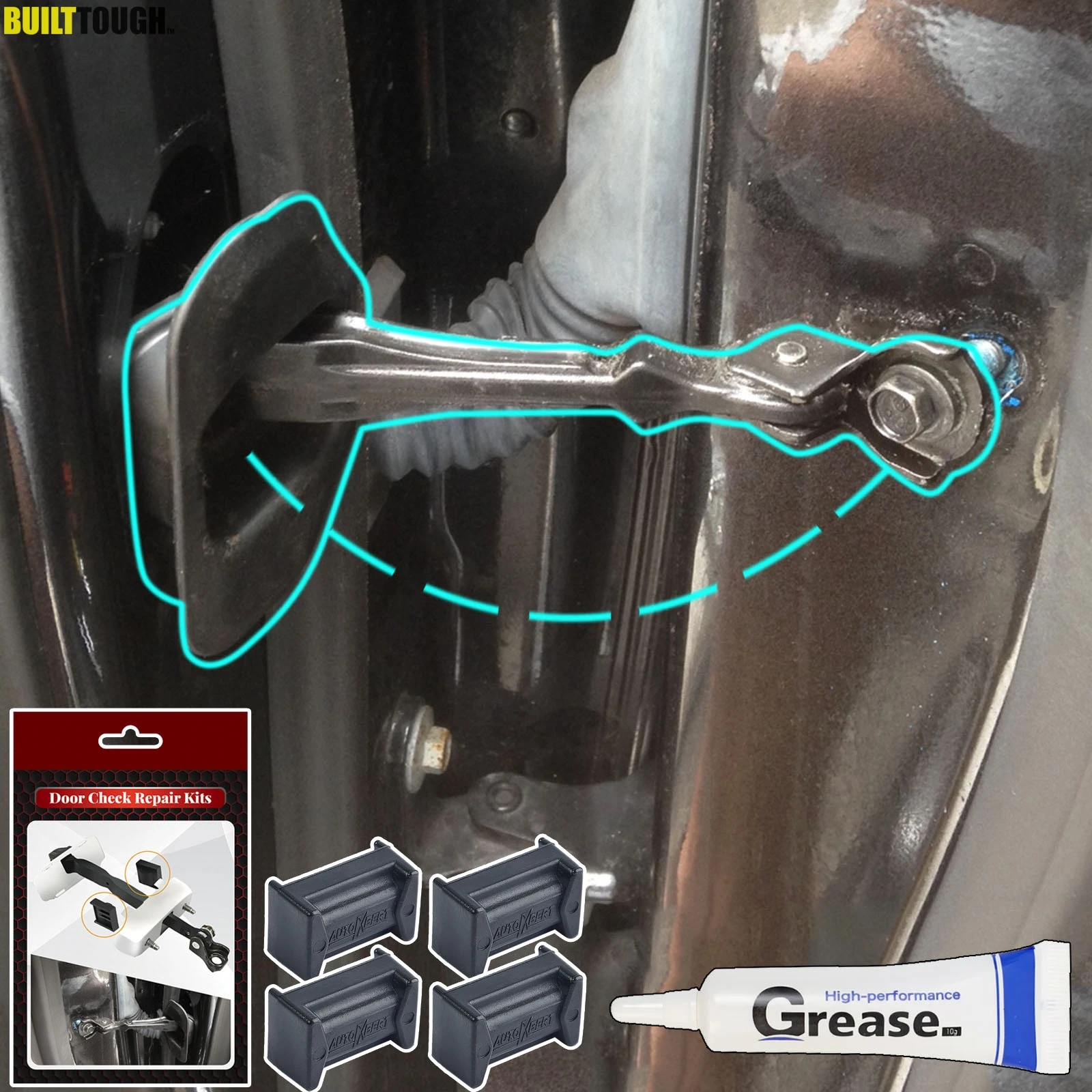 Car Door Check Checker Strap Check Assy Arm Limiter Jam Limiter Repair ...