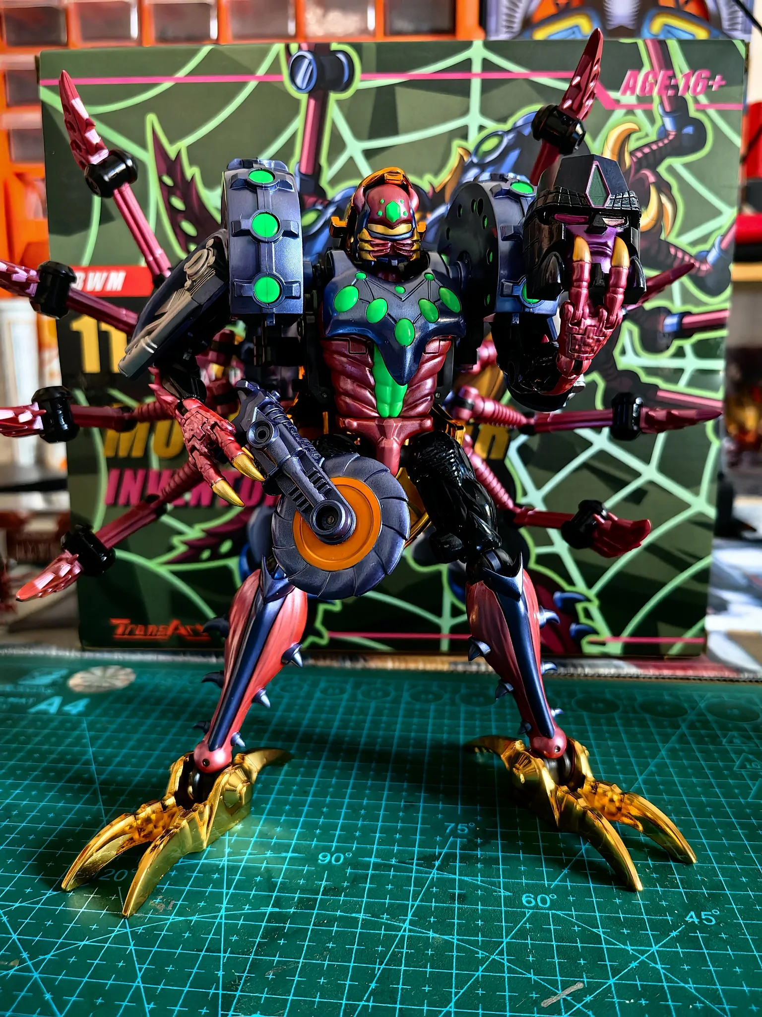 Beast Wars Transmetal Tarantulas