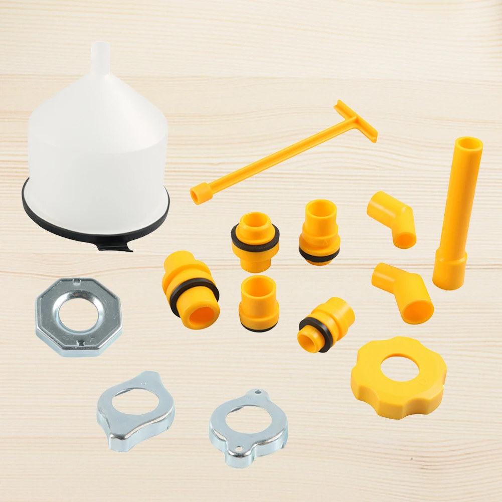 Spill-Proof-Radiator-Funnel-Burping-Kit-15Pcs-Coolant-Funnel-Kit-Spill ...