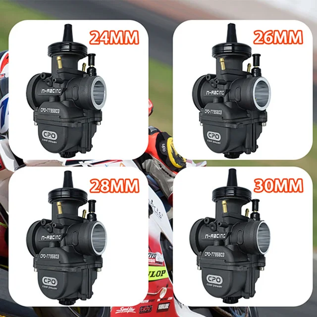 How to Install a Pwk 24 26 28 30mm Carburetor With Power Jet For 2t And ...