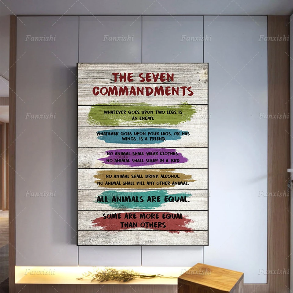 Animal Farm Seven Commandments