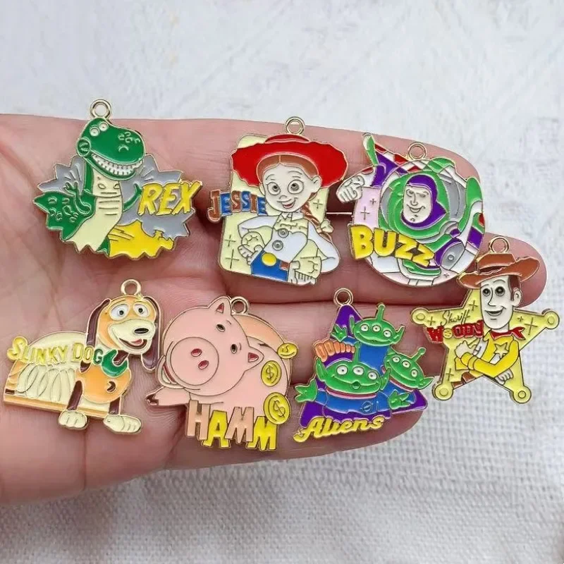 10pcs-Disney-Toy-Story-Classic-Cartoon-Charm-for-Jewelry-Making-Earring ...
