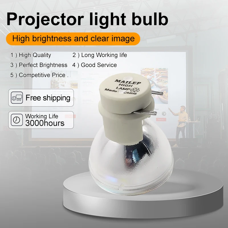 Mailepu-P-VIP-230-0-8-E20-8-Projector-Lamp-Bulb-For-Optoma-HD33-HD3300 ...