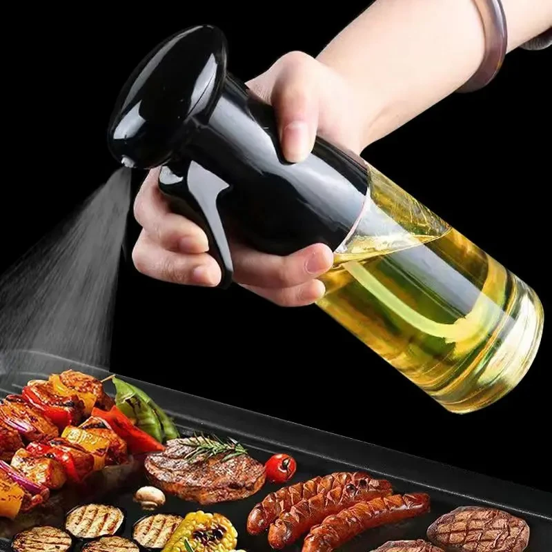 1PCS-Black-Transparent-Kitchen-Oil-Bottle-Cooking-Oil-Spray-Olive-Oil ...