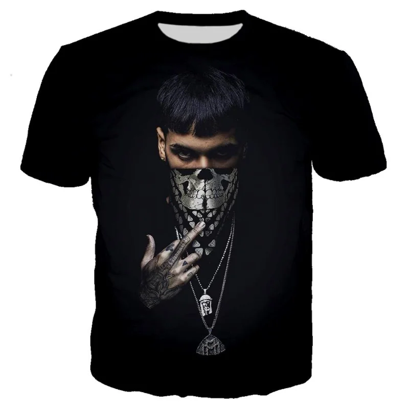 Camiseta unisex con estampado 3D de la cantante pop anuel aa, ropa de ...