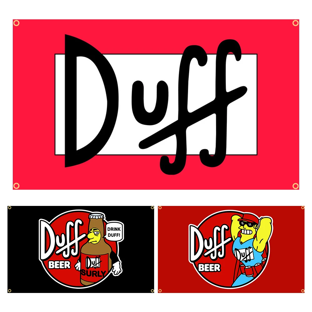 Duff Beer Logo Circle