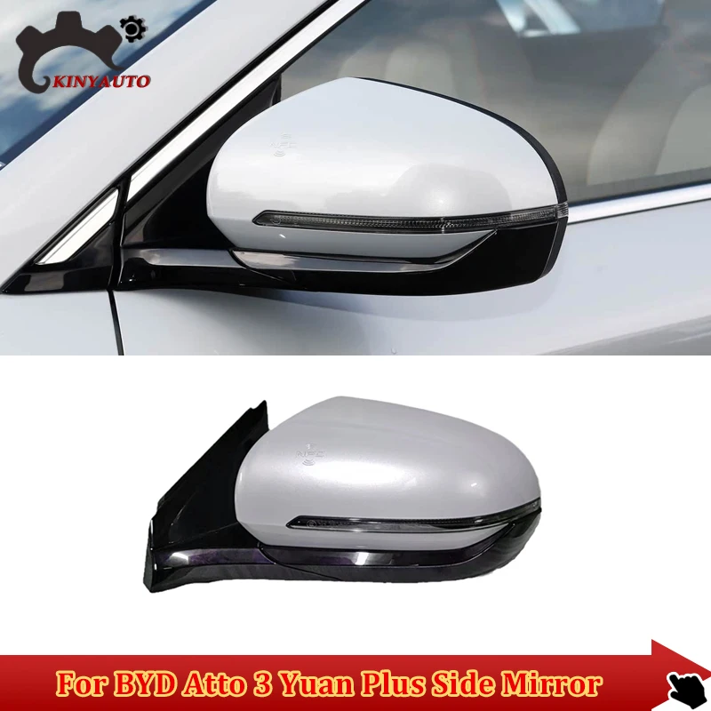 For BYD Atto 3 Yuan Plus Side Mirror External Mirror Rearview Mirror ...