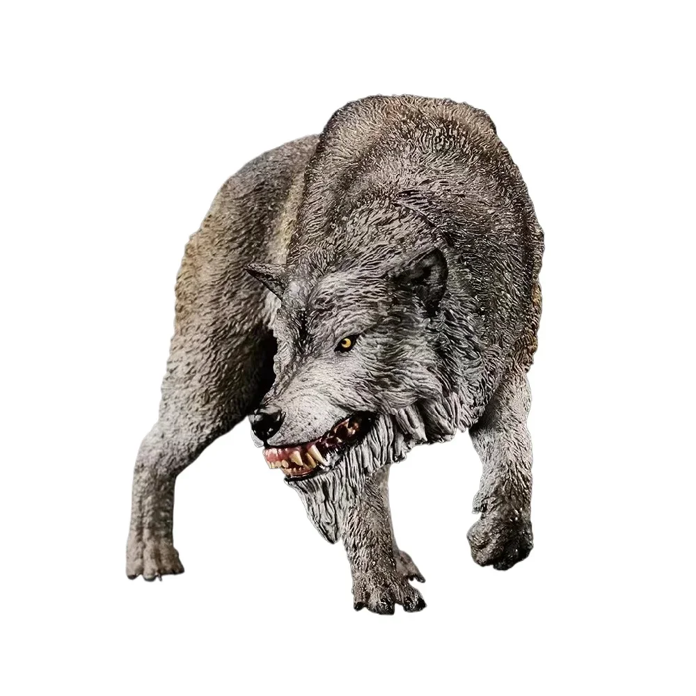 REBOR-Aenocyon-Dirus-Wolfs-Animal-Model-Toy-Dire-Wolf-Figure-Desktop ...