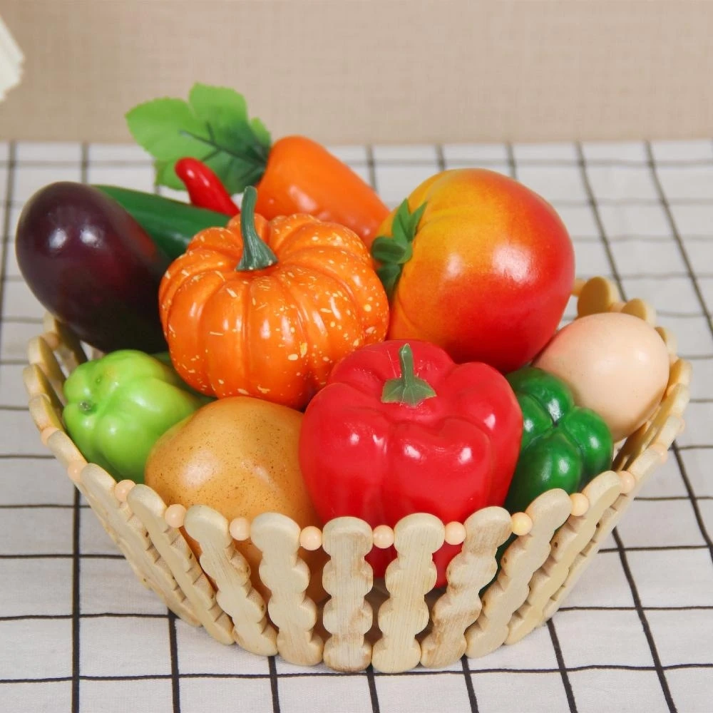 12PCS-Simulation-Fruit-And-Vegetable-Sets-Artificial-Fake-Fruit-Model ...