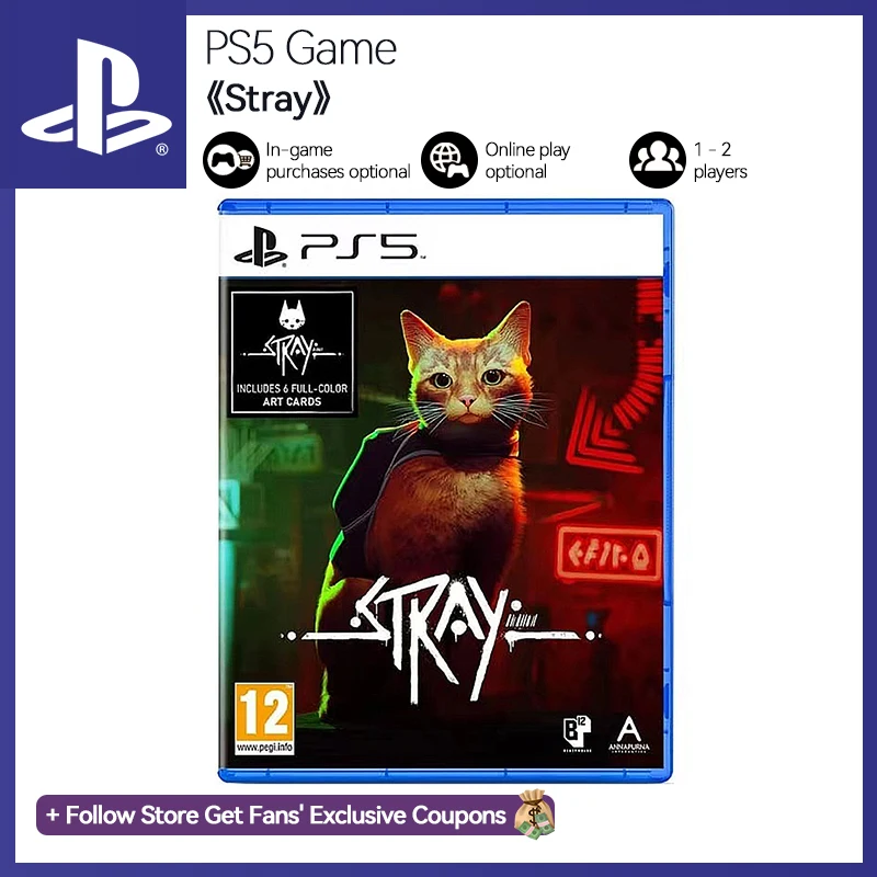 Sony-PlayStation-5-Stray-PS5-Game-Deals-STRAY-for-Platform-PlayStation5 ...