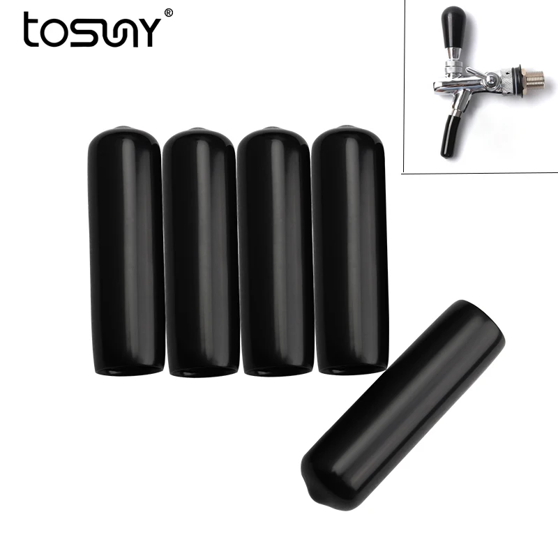 5-Pcs-Lot-Draft-Beer-Faucet-Cap-Black-Soft-Beer-Tap-Cover-Spouts-Bar ...
