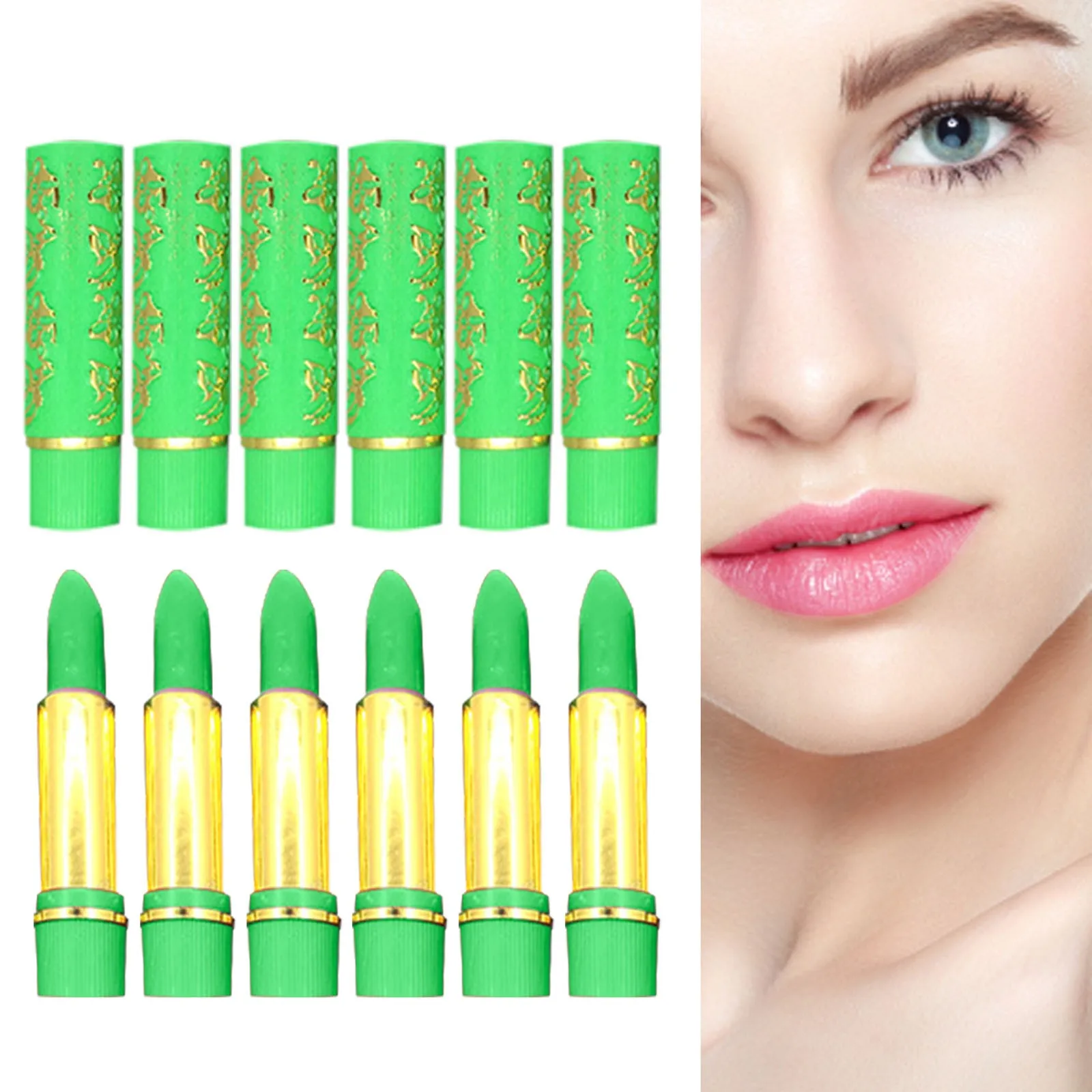 Neon Green Lipstick