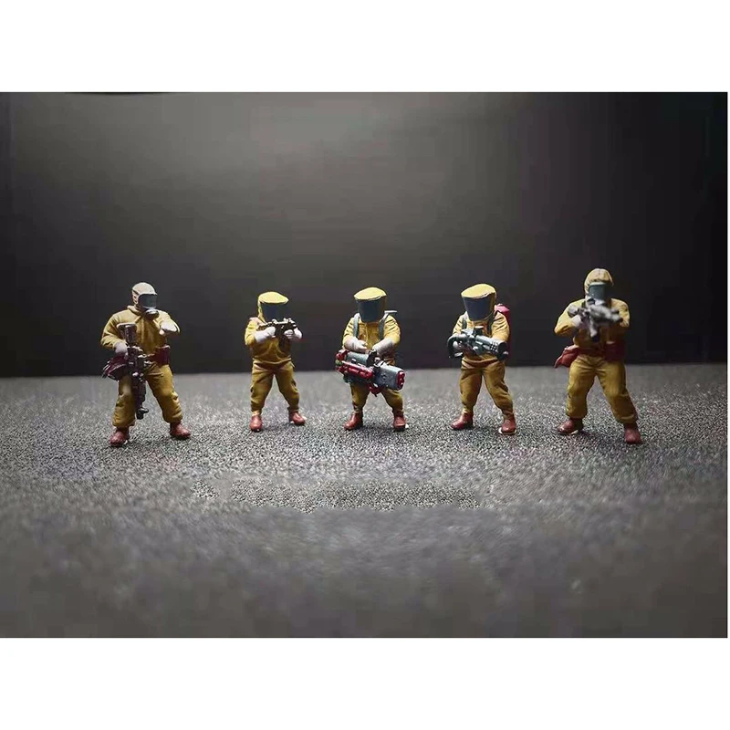 Doll Biochemical Squad Set Figure Scene Matching Collection Toy Model ...