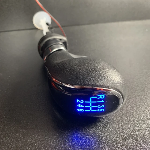LED Back light Car Gear Shift Knob Manual Shifter Lever Gear Knob for ...