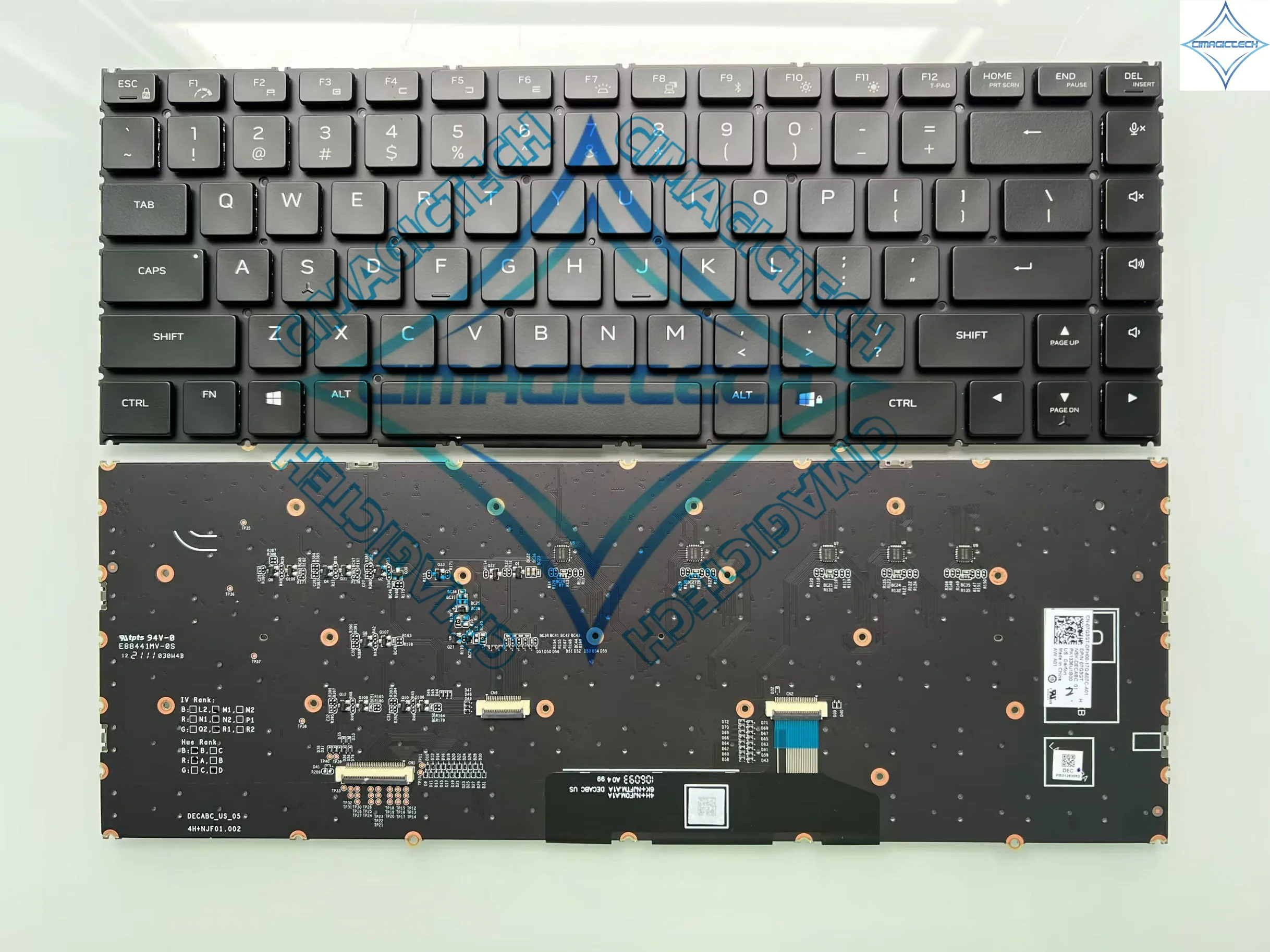 Teclado-retroiluminado-para-DELL-Alienware-M15-R5-R6-P109F-0187HV ...