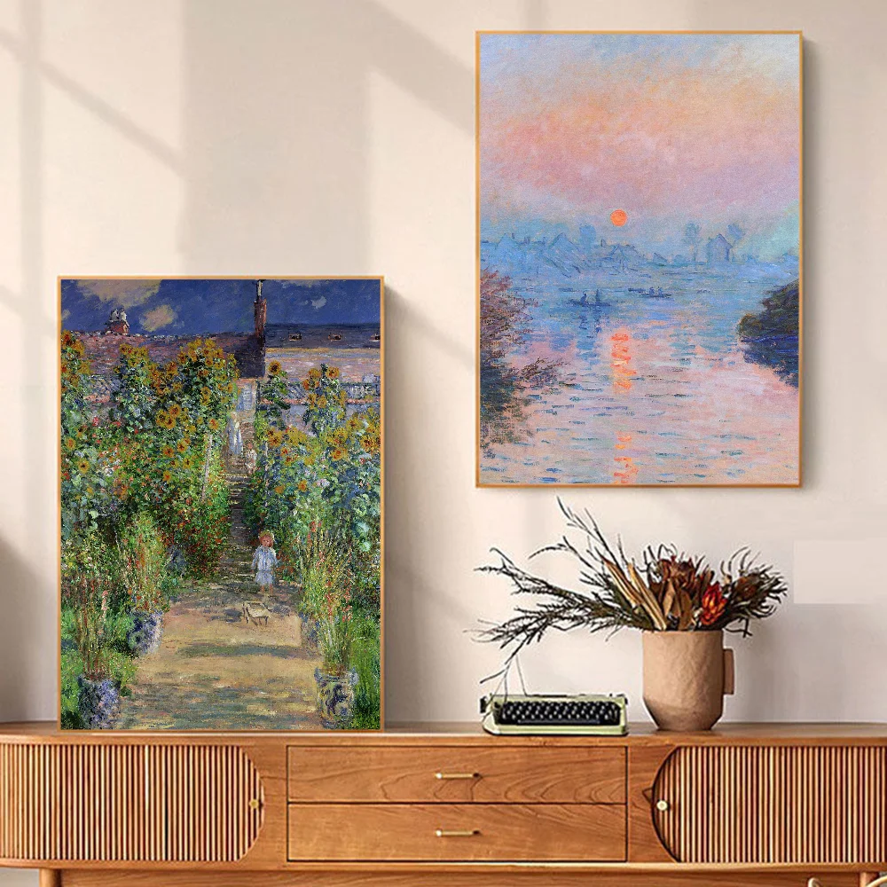 Claude-Monet-Anime-Poster-Classic-Movie-Posters-Vintage-Room-Bar-Cafe ...