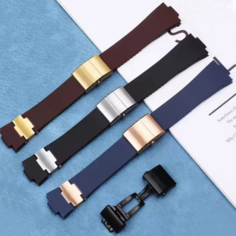 Silicone Watch Strap for Athens Observation Navigation 1183 Men Women ...