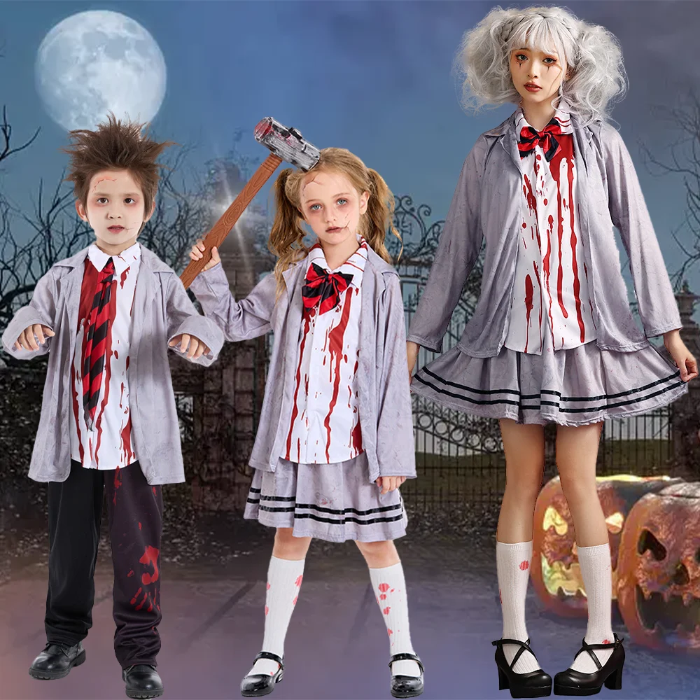 Zombie Costume For Kids Girls
