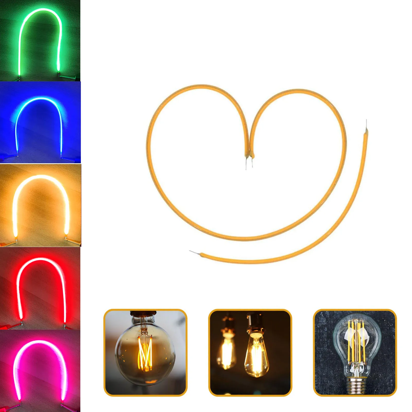 LED-Filament-Flexible-Edison-Bulb-Lamp-Parts-COB-LED-Diode-Decorative ...