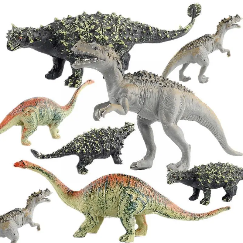 15cm Mini Dinosaur Models Toys Jurassic Tyrannosaurus Indominus Rex ...
