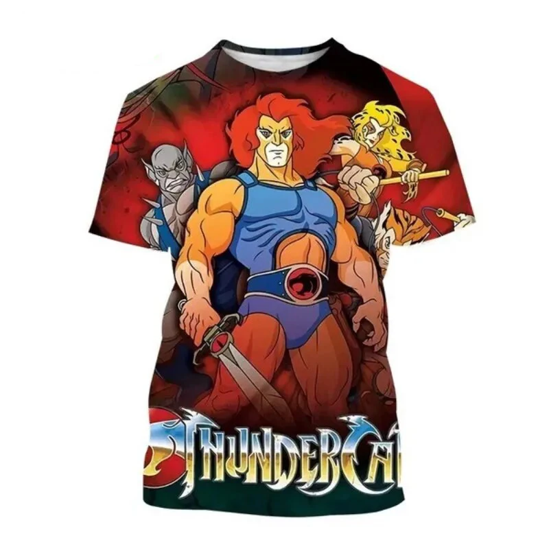 Summer-Thundercats-3D-Print-T-Shirts-Anime-Streetwear-Men-Women-Fashion ...