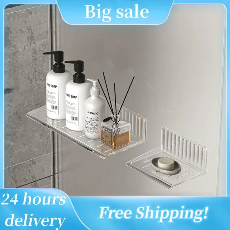 Bathroom-Vanity-table-Organizer-Wall-Shelf-Home-Storage-Rack-Skin-Care ...