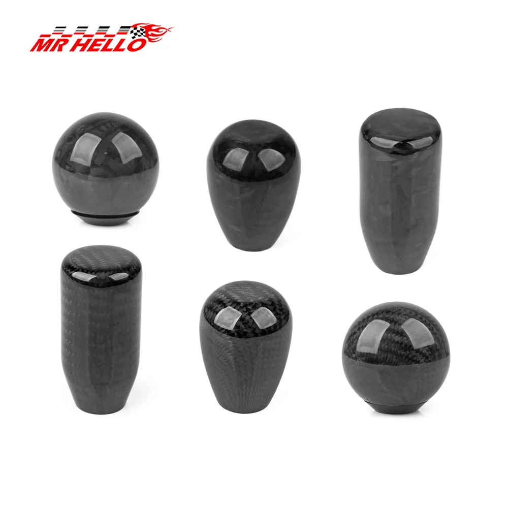 JDM-Racing-Real-Carbon-Fiber-Gear-Shift-knob-Manual-Transmission ...