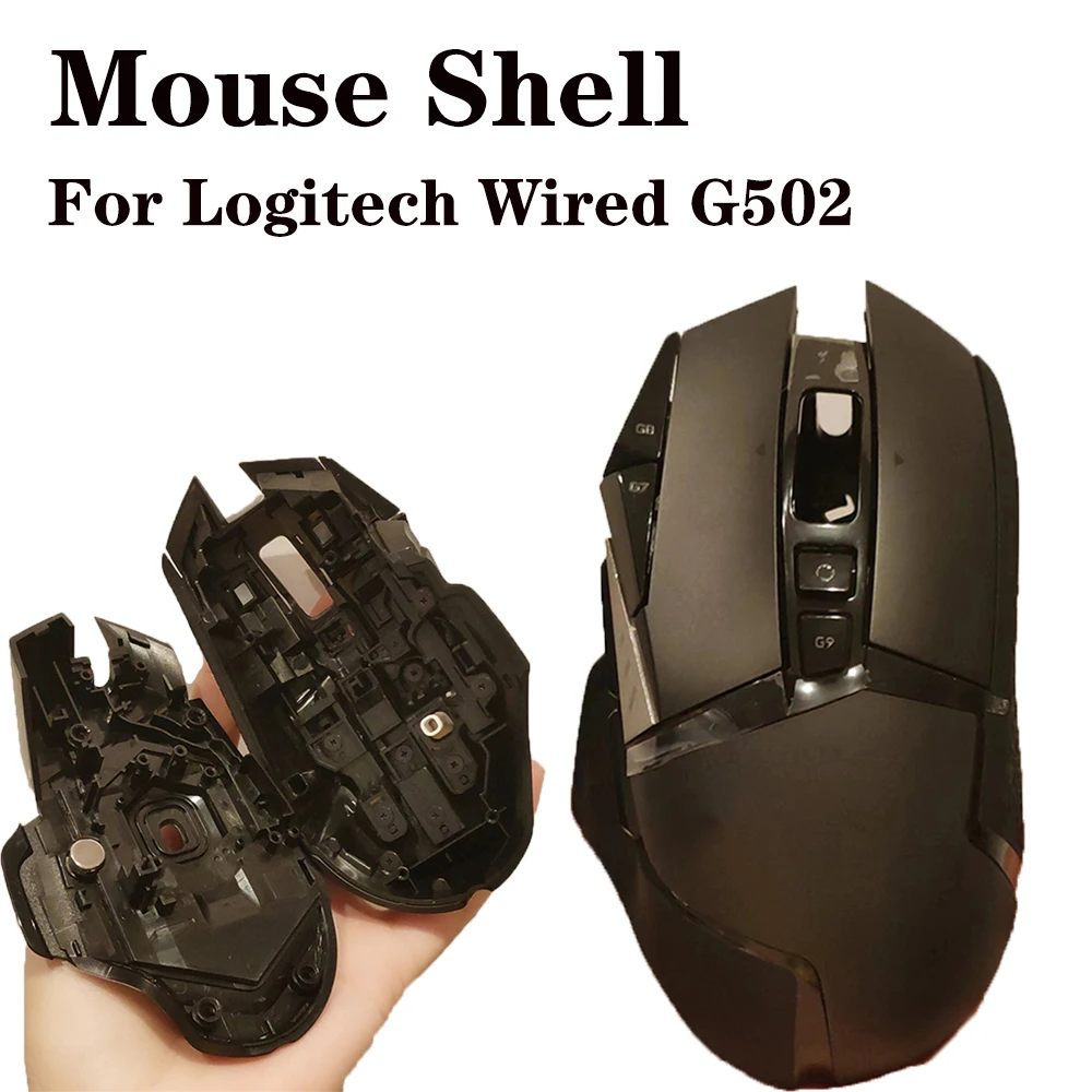 Mouse Shell Top Bottom Case for Logitech Wired G502 Mouse Upper Case ...
