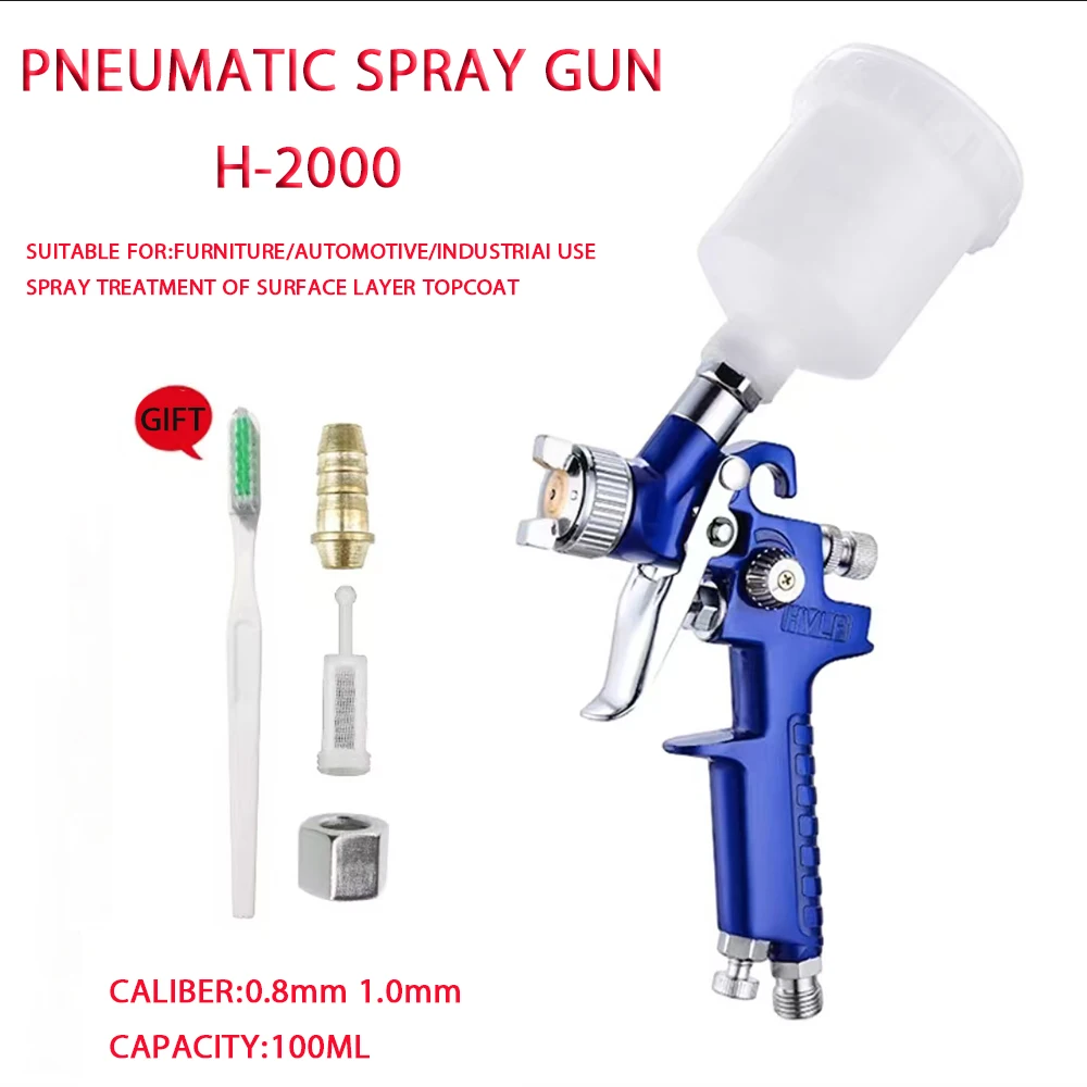 H-2000-Professional-Mini-Spray-Gun-100ML-Pneumatic-Spray-Gun-For-Car ...