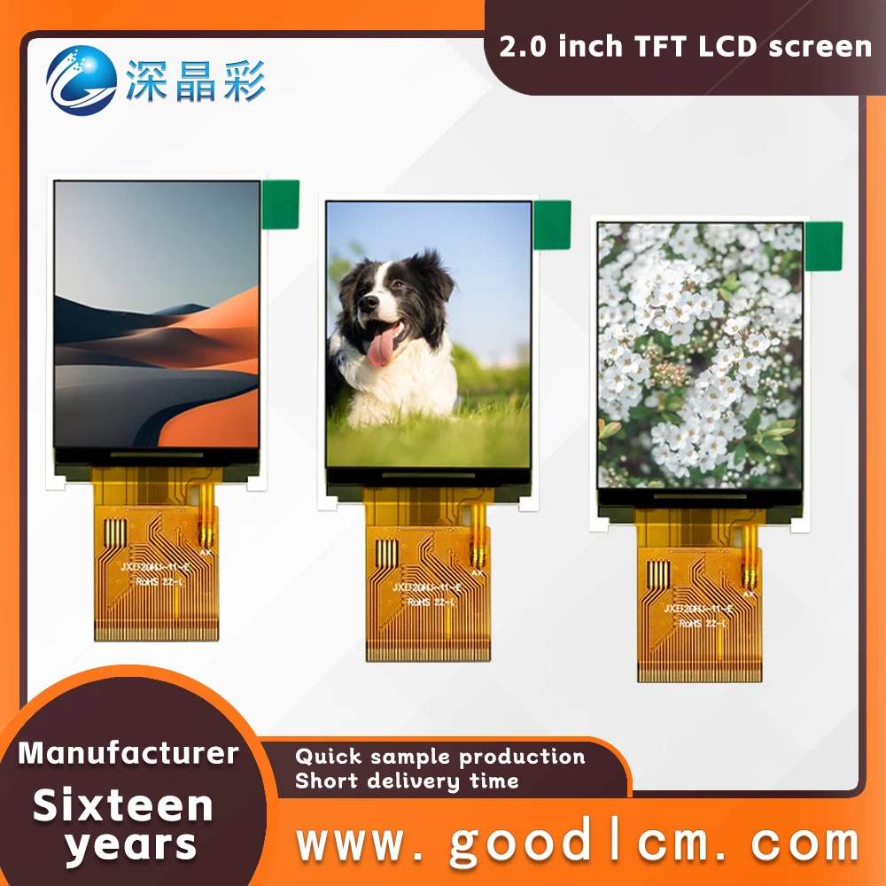 wholesale-price-2-0-inch-tft-lcd-240X320-HD-full-color-ips-screen-40PIN ...