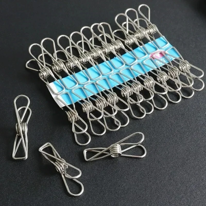 Heavy-Duty-Clothes-Pins-for-Hanging-Clothes-Stainless-Steel-Clothespins ...