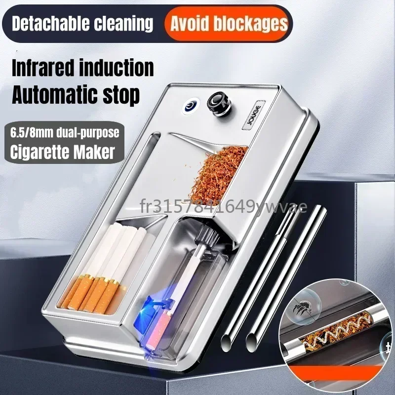 6-5-8mm-Infrared-Electric-Automatic-Cigarette-Rolling-Machine-Injector ...