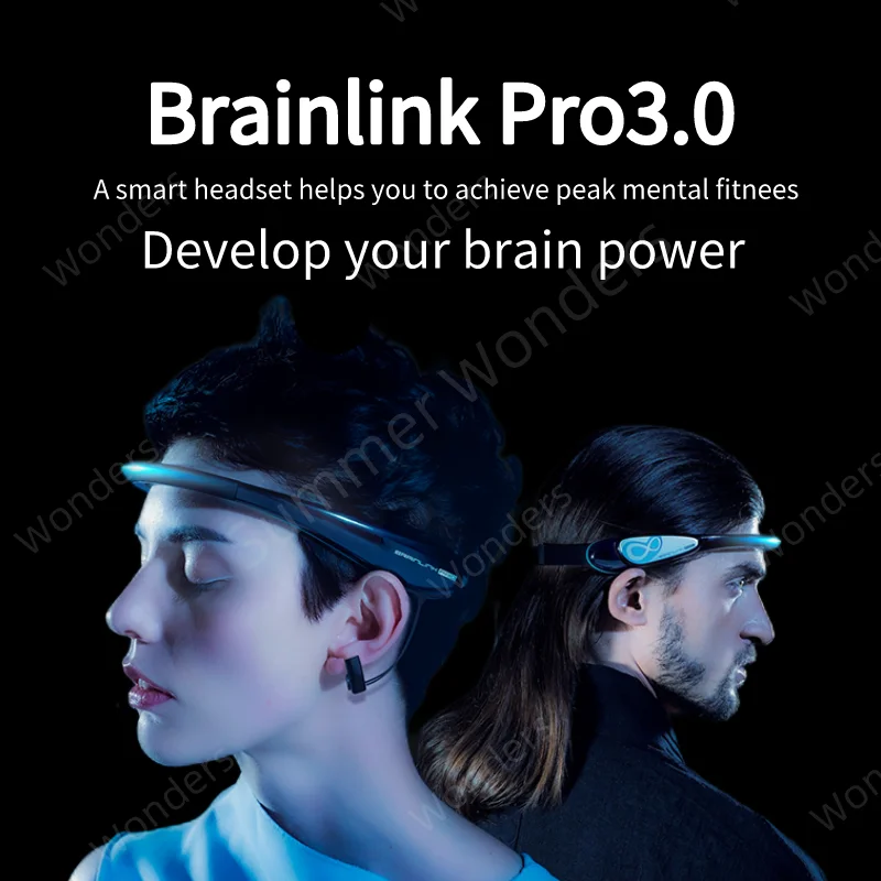 Baru-Brainlink-Pro-Brainwave-EEG-Headband-untuk-Neuro-feedback-Headset ...