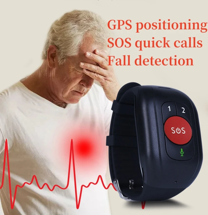 Elderly-Watch-For-Seniors-GPS-Positioning-SOS-Phone-Sim-Call-Fall ...