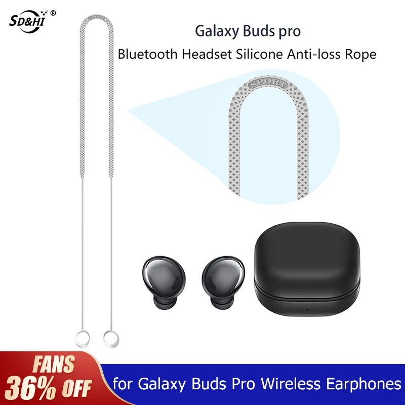 Silicone Strap Headset Hanging Neck Rope For SAMSUNG Galaxy Buds Pro ...